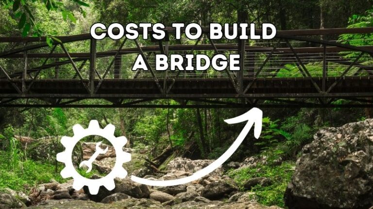 Building a Bridge Over a Creek +++ Cost and Planning (2025)